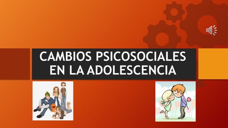 Desarrollo en la adolescencia: físico cognitivo y psicosocial